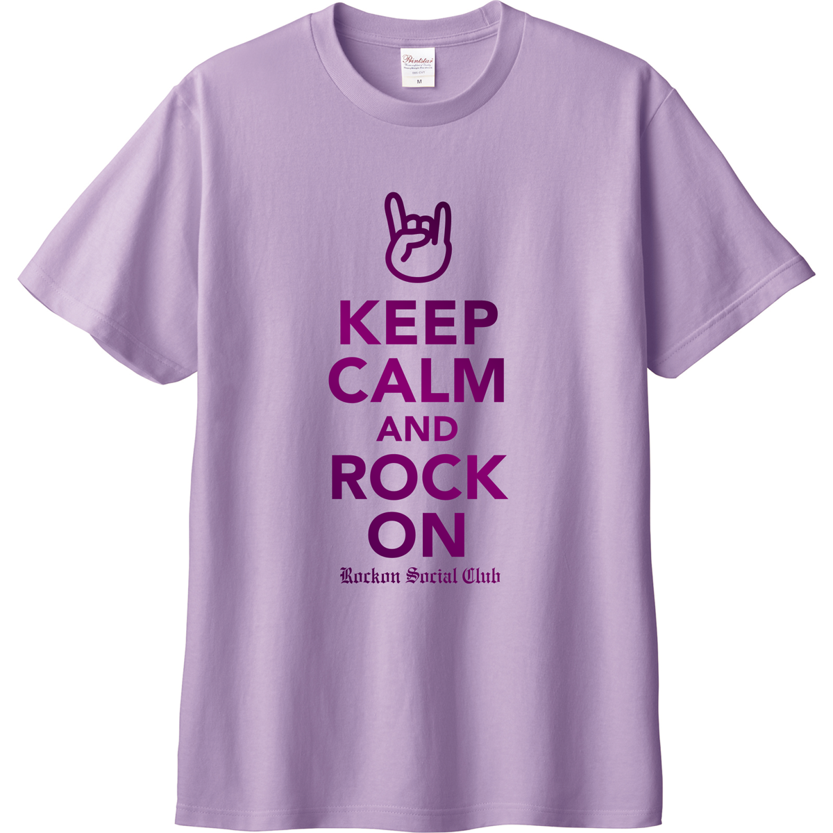 KEEP CALM TEE LIGHT PURPLE – Rockon Social Club | NARITA THOMAS SIMPSON ...