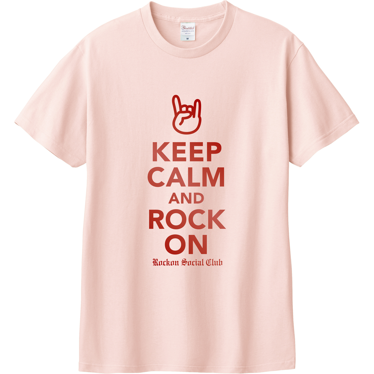 KEEP CALM TEE LIGHT PINK – Rockon Social Club | NARITA THOMAS SIMPSON ...